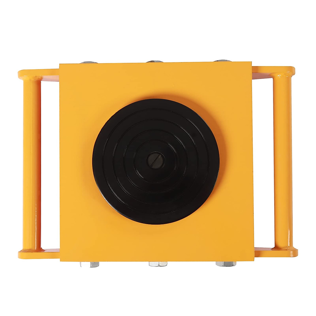 Heavy Duty Machine Dolly Skate, Machinery Roller Mover with Steering Handle, 8T 17600lbs Machine Moving Skates Industrial Machinery Mover Rotating Roller (15t 33000lbs)