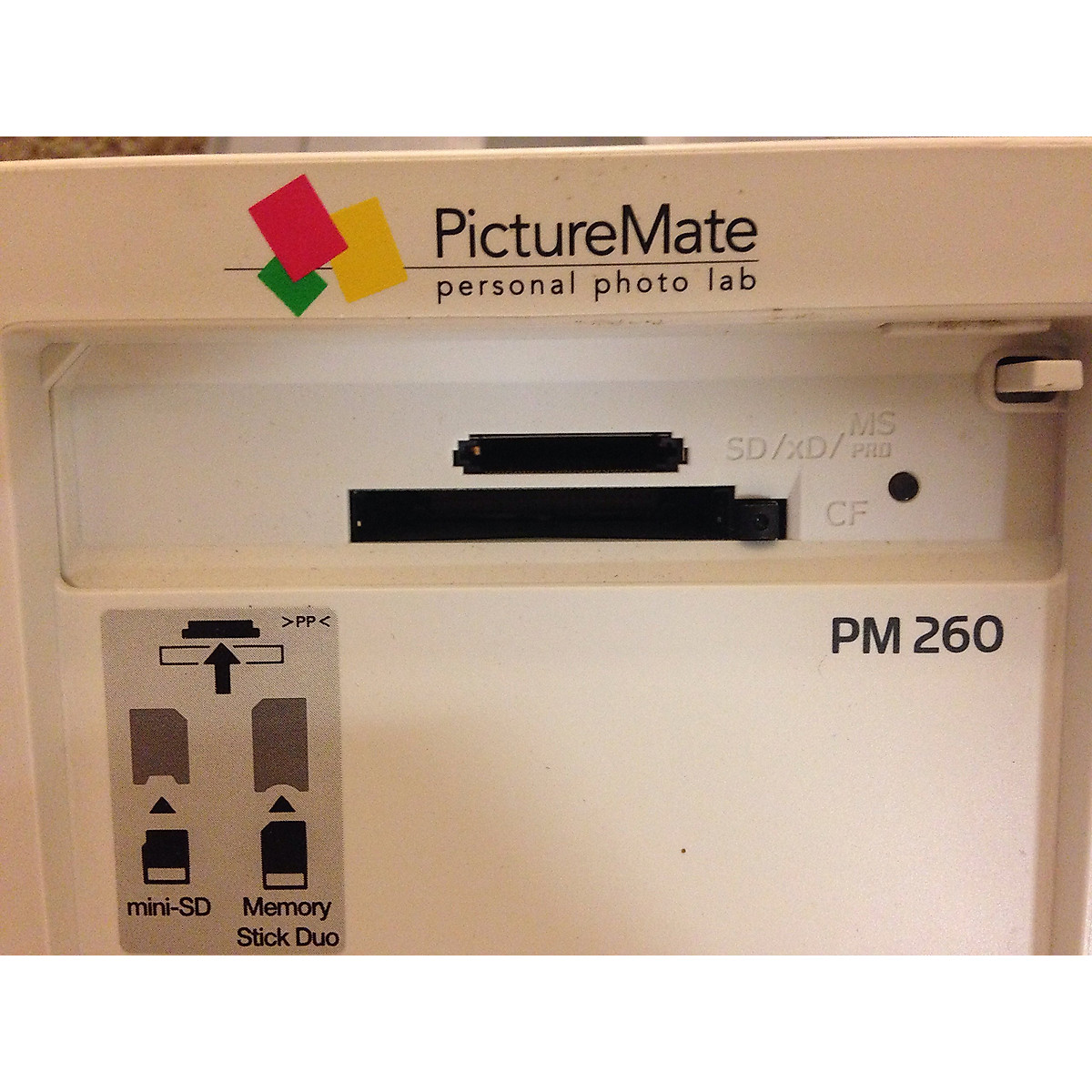 Epson PictureMate Dash PM260 Compact Photo Inkjet Printer (C11C694201) (Old Version)