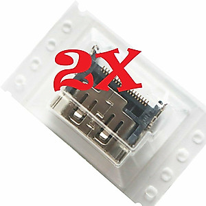 ePartSolution Wholesale 2X HDMI Port Socket PS5 HDMI Port Interface Connector Replacement for Sony Playstation 5 (2pcs) USA