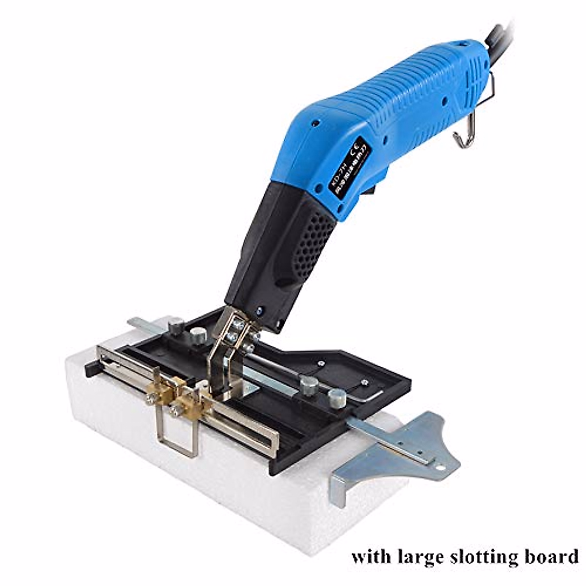 Electric Foam Cutter Knife Sponge Peral Foam Cutting Tool Groove Slotting Air-cooling Hot Heat Cutter Kit Blades