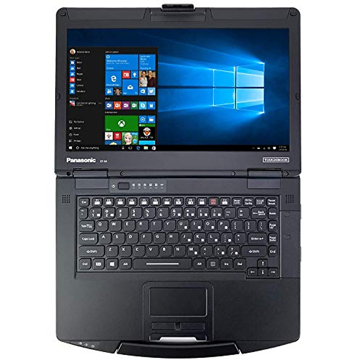 Panasonic Toughbook 54, CF-54F9001KM, Window 10 Pro, Intel Core i5-6300U CPU @2.40 GHz, vPro, 14.0” FHD 1920 x 1080, Gloved Multi Touch, 512GB SSD, 16GB, Wi-fi, Bluetooth, VGA, Serial (Renewed)