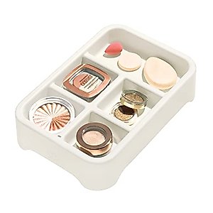 iDesign Recycled Plastic Organizer, 5 Compartment Insert