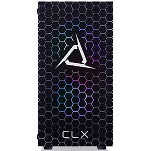 CLX Set Gaming PC - AMD Ryzen 5 5600 3.5GHz, Radeon RX 6600, 500GB NVMe M.2 SSD, 2TB HDD, 16GB DDR4 Black Memory, CPU air Cooler, WiFi, Windows 11 Home, Black