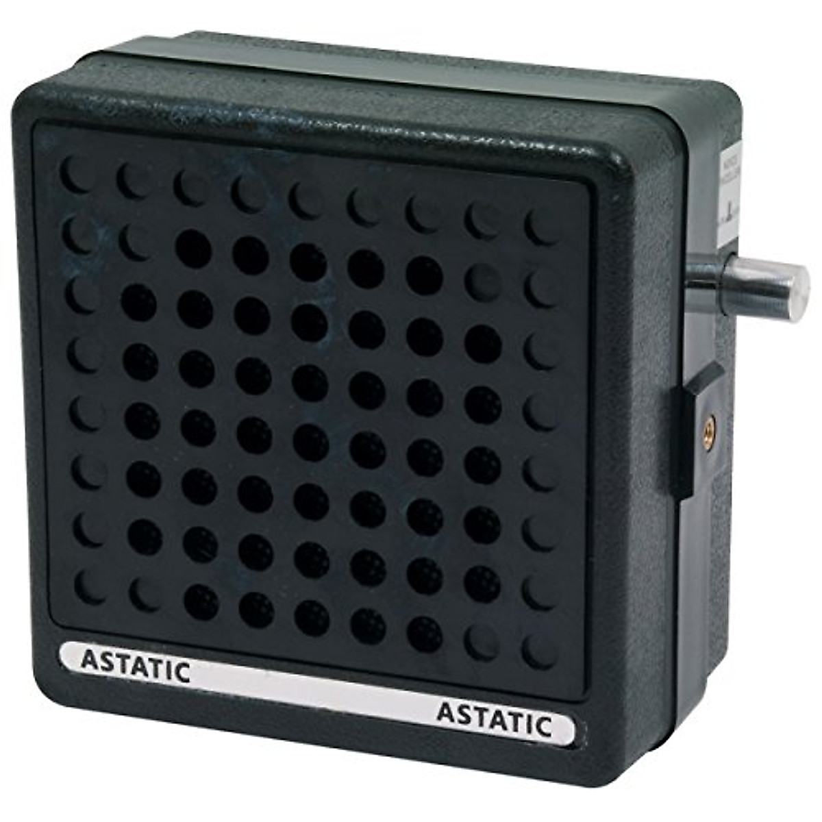 Astatic 302-VS6 10W/8Ω Noise Cancelling External CB Speaker, Black