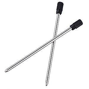 24 Pieces Ballpoint Pen Refills for Diamond Crystal Stylus Pens, 2.75 Inches (Black Ink)