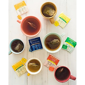 Bigelow Herbal Tea 6 Flavor Variety Pack, Caffeine Free, (Pack of 6) 118 Tea Bags Total