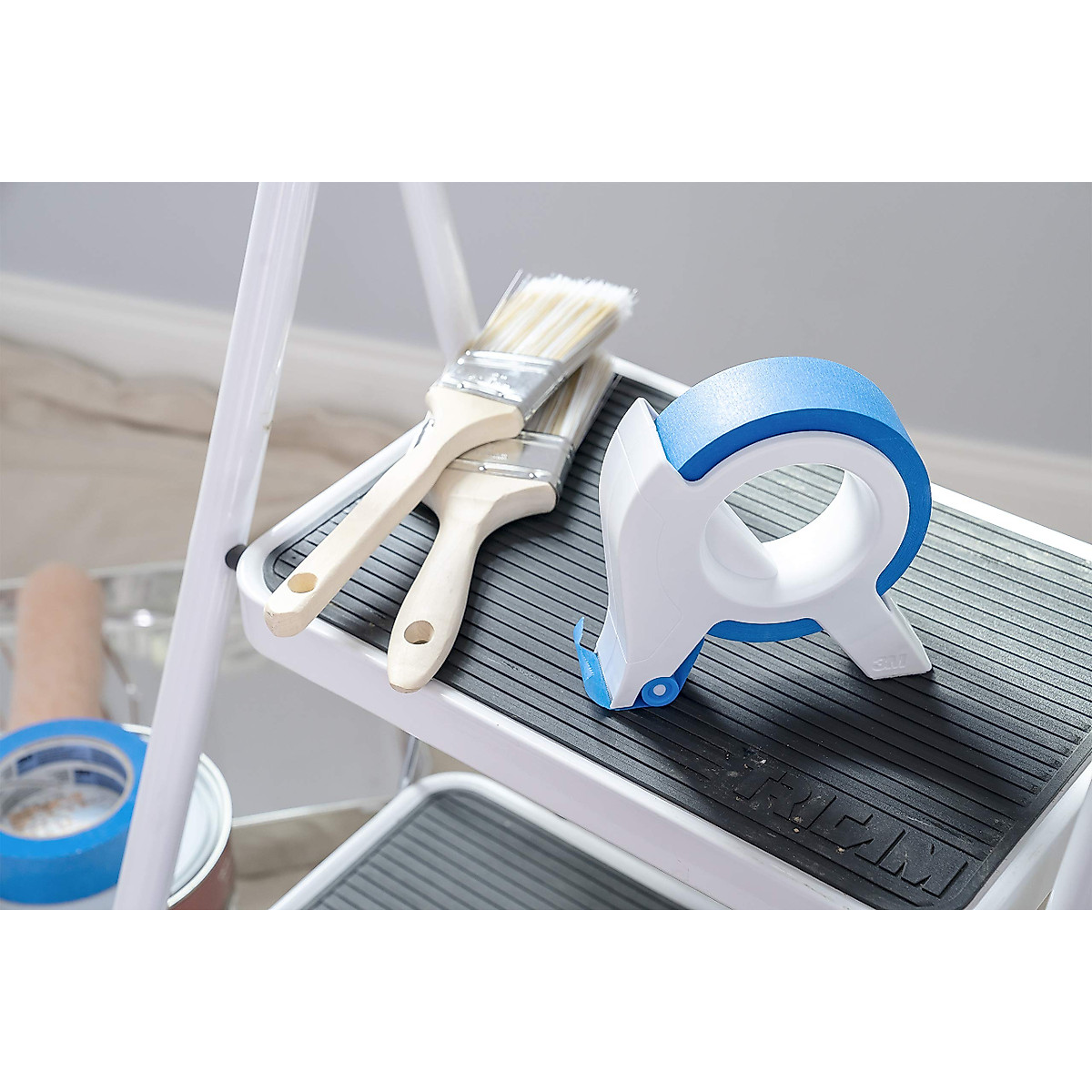 Scotch Blue Painters Tape Applicator, Applies Painter's Tape in One Continuous Strip, Paint Tape Applicator for Trim, Windows and Door Frames, 1.41 Inches x 20 Yards, 1 Starter Roll