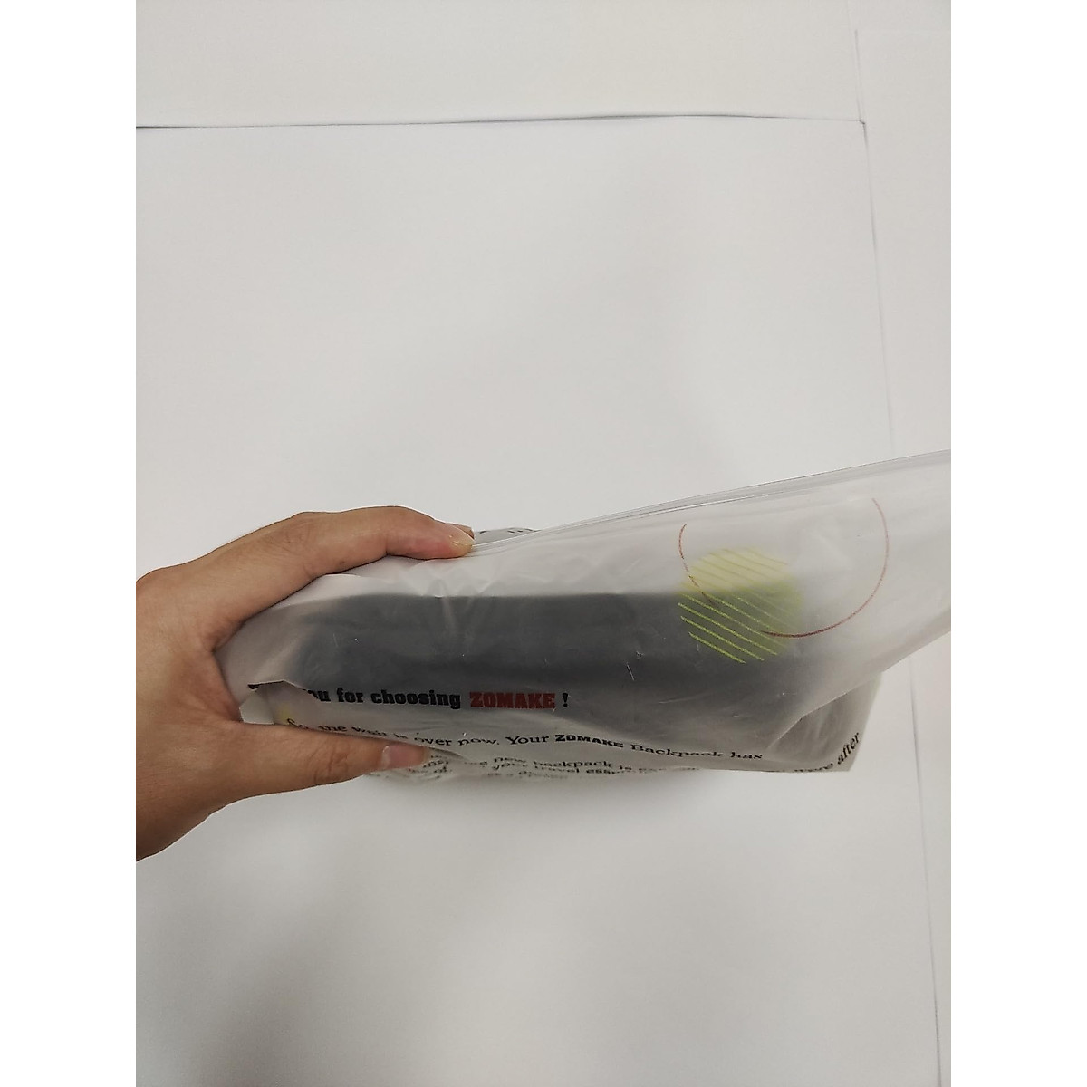 ZOMAKE Ultra Lightweight Packable Backpack 25L - Foldable Hiking Backpacks Water Resistant Small Folding Daypack for Travel(Black)