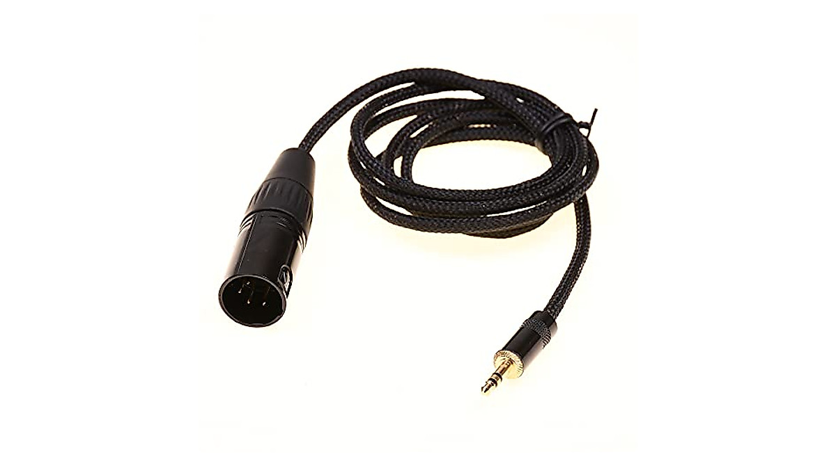 GAGACOCC 1m Black 5N OCC Cooper Cable 1/8 3.5mm Male to 4 pin XLR Male ...
