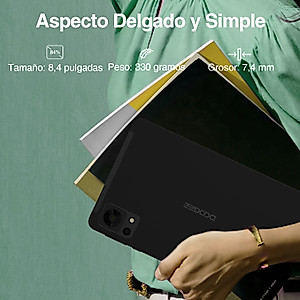 DOOGEE T20 Mini Tablet,8 Inch Android 13 Tablets Octa Core 9GB(4+5GB) + 128GB ROM Expand 1TB, FHD Display, 5060mAh Battery, Face Unlock, WiFi 2.4G/5G Tablet, Dual Camera 13MP+5MP