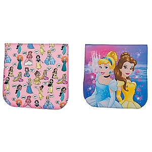 POMPIN Bags Disney Princess Interchangeable Kids Backpack | Disney Princess Backpack - Includes (2) Double Sided Image Panels For 4 Unique Looks