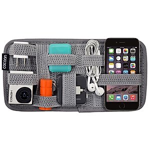Cocoon CPG5GY GRID-IT!® Accessory Organizer - Small 10.25" x 5.125" (High-Rise Gray)