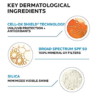 La Roche-Posay Anthelios Mineral Sunscreen Gentle Lotion Broad Spectrum SPF 50, Face and Body Sunscreen with Zinc Oxide and Titanium Dioxide, Oxybenzone & Octinoxate Free, Oil-Free