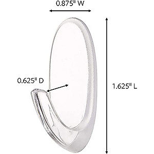 Command Clear Home Decor Set - Wall Decor with Clear Light Clips, Hooks and Adjustable Clips, Command Strips Included