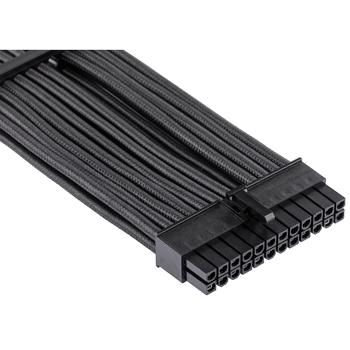CORSAIR Premium Individually Sleeved PSU Cables Pro Kit for Corsair PSUs – Black, 2 Year Warranty