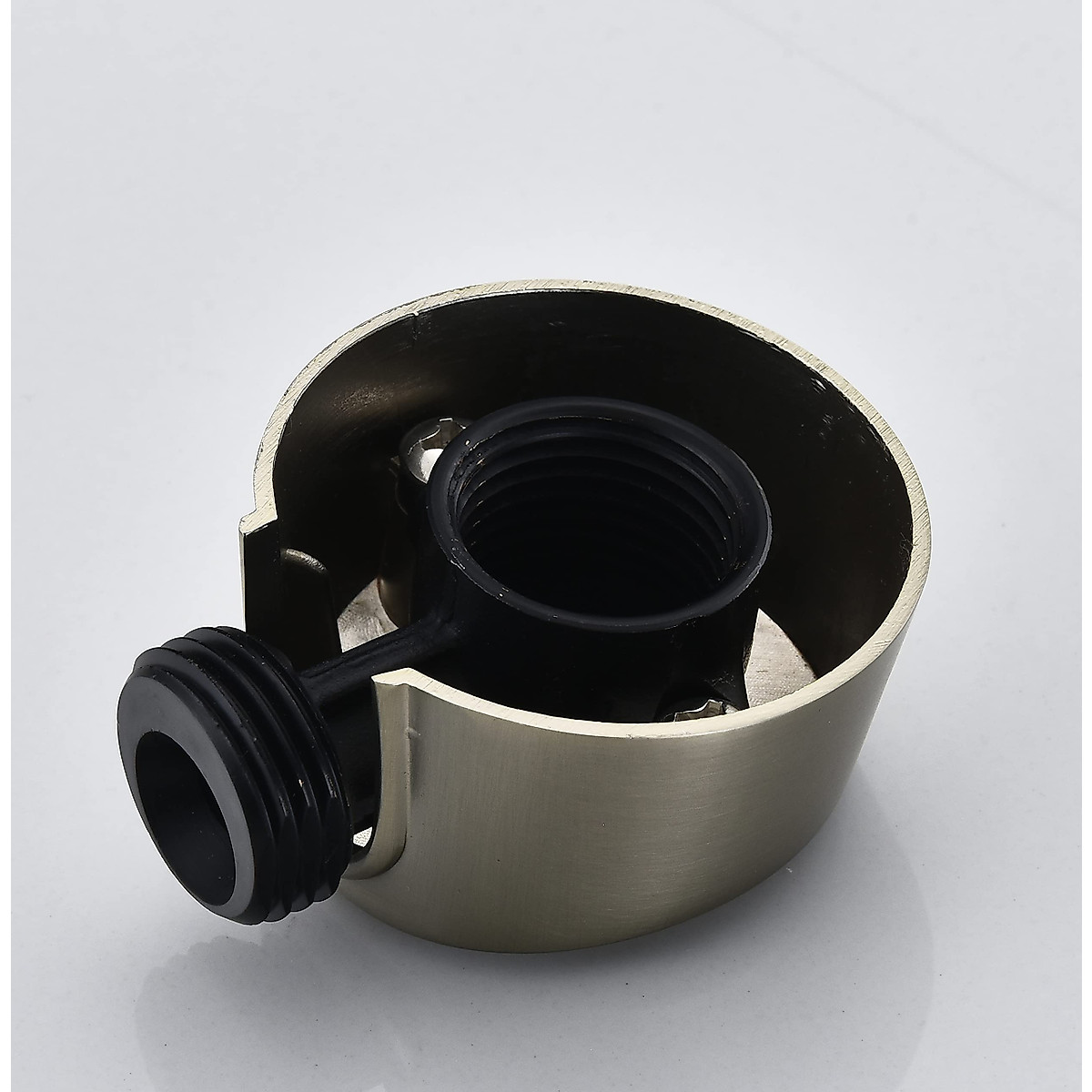 A725BN Round Drop Ell Handheld Shower Wall Connector Replacement Part for Moen ，Brushed Nickel