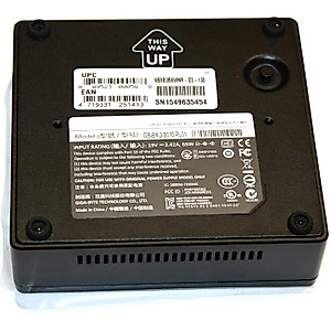 GIGABYTE Mini PC Computer Brix Core i3-5010U 16GB Ram 240GB SSD Windows 10 Pro GB-BXi3-5010 (Renewed)