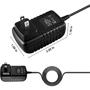 GIZMAC 6V AC DC Adapter for Remington PG-250 PG-300 WPG-150 WPG-250 WPG-250SS Grooming Shaver 6VDC Power Charger