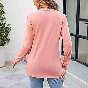 JJHAEVDY Christmas Fashion Sweatshirts for Women Long Sleeve Clothes Comfy Letter Shirts Trendy Outfits Hoodies for Women Graphic Design Sweatshirts(4-Pink,Small)