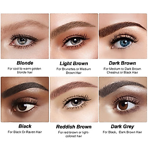 Eyebrow Pen - iMethod Upgrade Eyebrow TattooPen, Eyebrow Makeup, Long Lasting, Waterproof and Smudge-proof, Light Brown