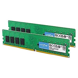 Crucial RAM 8GB Kit (2x4GB) DDR4 2666 MHz CL19 Desktop Memory CT2K4G4DFS8266