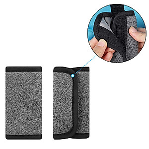 Accmor Car Seat Strap Covers for Baby Kids, Car Seat Strap Covers Shoulder Pads, Soft Seat Belt Covers for All Car Seats, Pushchair, Stroller