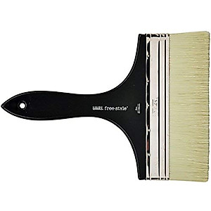Liquitex Professional Freestyle Large Scale Brush, Broad Flat/Varnish 8-inch, Short Handle