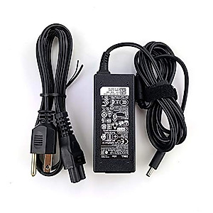 Dell New Laptop Charger 45W watt AC Power Adapter with Power Cord for Dell Inspiron 13 14 15,5567 5558 3558 5559,5000 Series,XPS 13 9360,LA45NM140,0KXTTW