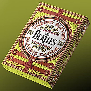 theory11 The Beatles Premium Playing Cards - Green Deck Officially Licensed Collector's Cards