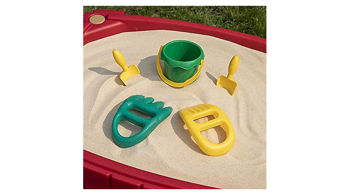 Step2 Naturally Playful Sand Table - Elevated Kids Sandbox & Playset