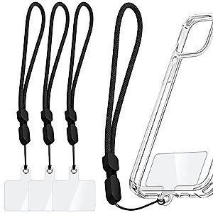 ZWZY Cell Phone Lanyard Strap Holder for Around The Hand with Wrist Tether Tab for Most Full Coverage Phones Case