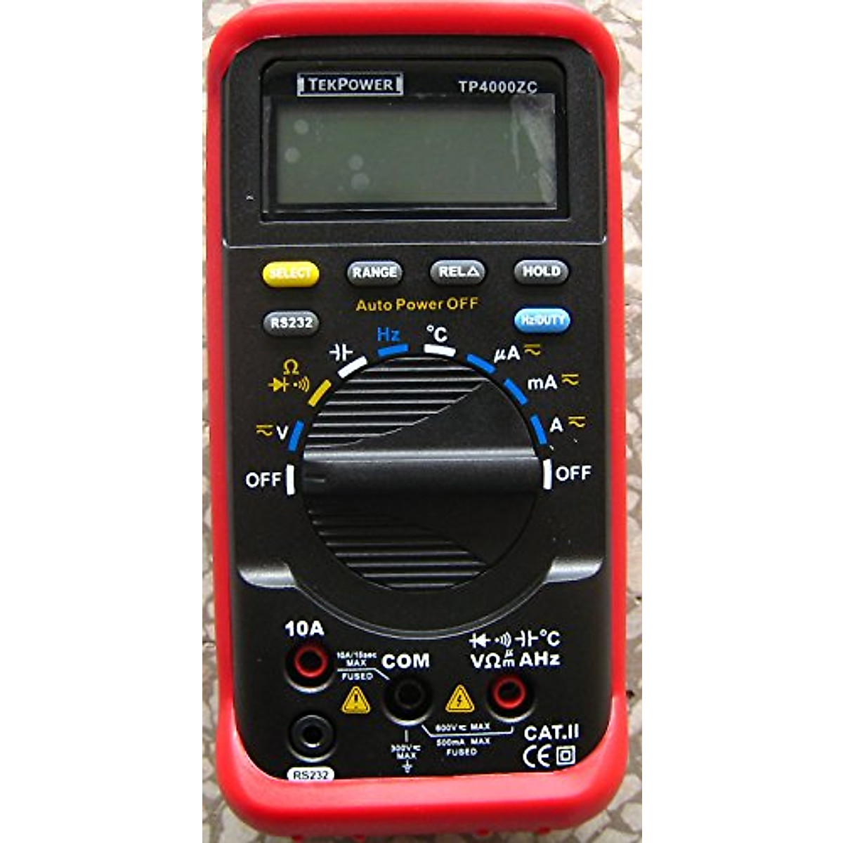 Tekpower TP4000ZC PC Based USB Interfaced Auto Ranging Digital Multimeter, MS8220R Alike, Computer DMM