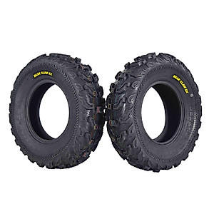 Kenda Bear Claw EX 25x8-12 Front ATV 6 PLY Tire Bearclaw 25x8x12 Tire (2 Pack)