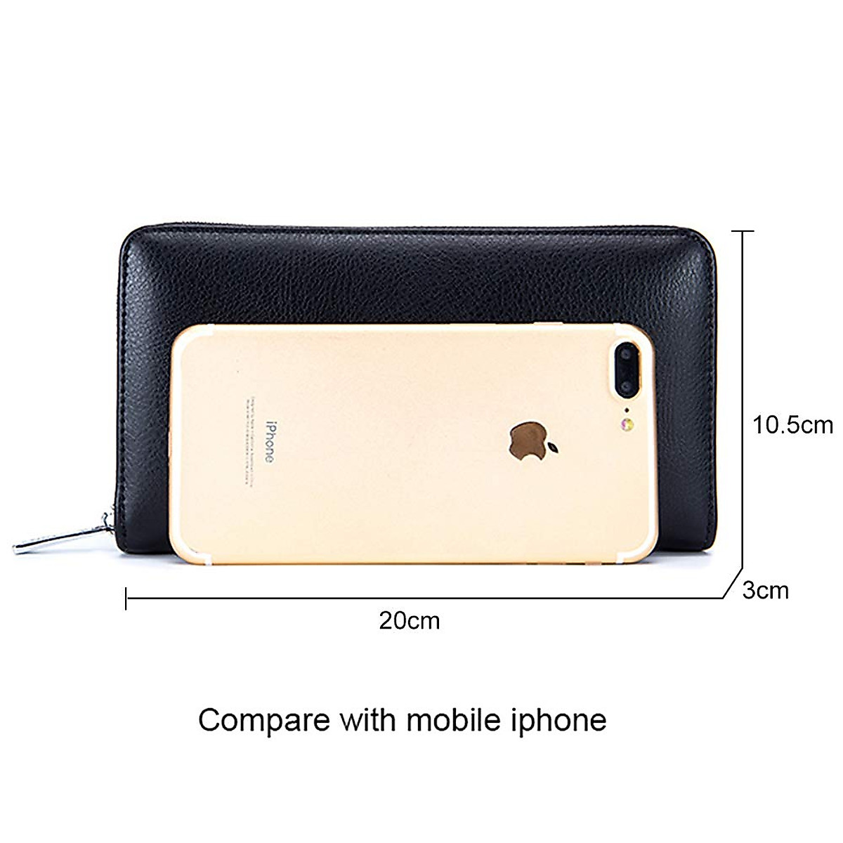 FEITH&FELLY Large Capacity Credit Card Wallet - Leather Secure RFID Wallet for Women 36 Slots…