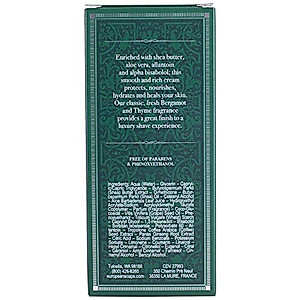 Pre de Provence Shea Butter Enriched Men's After Shave Balm, 2.5 Ounce - Bergamot & Thyme (Packaging may vary)