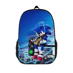 Suguroo Cartoon Backpack 17 Inch Large Laptop Backpack for Men teenager School Work Outdoor