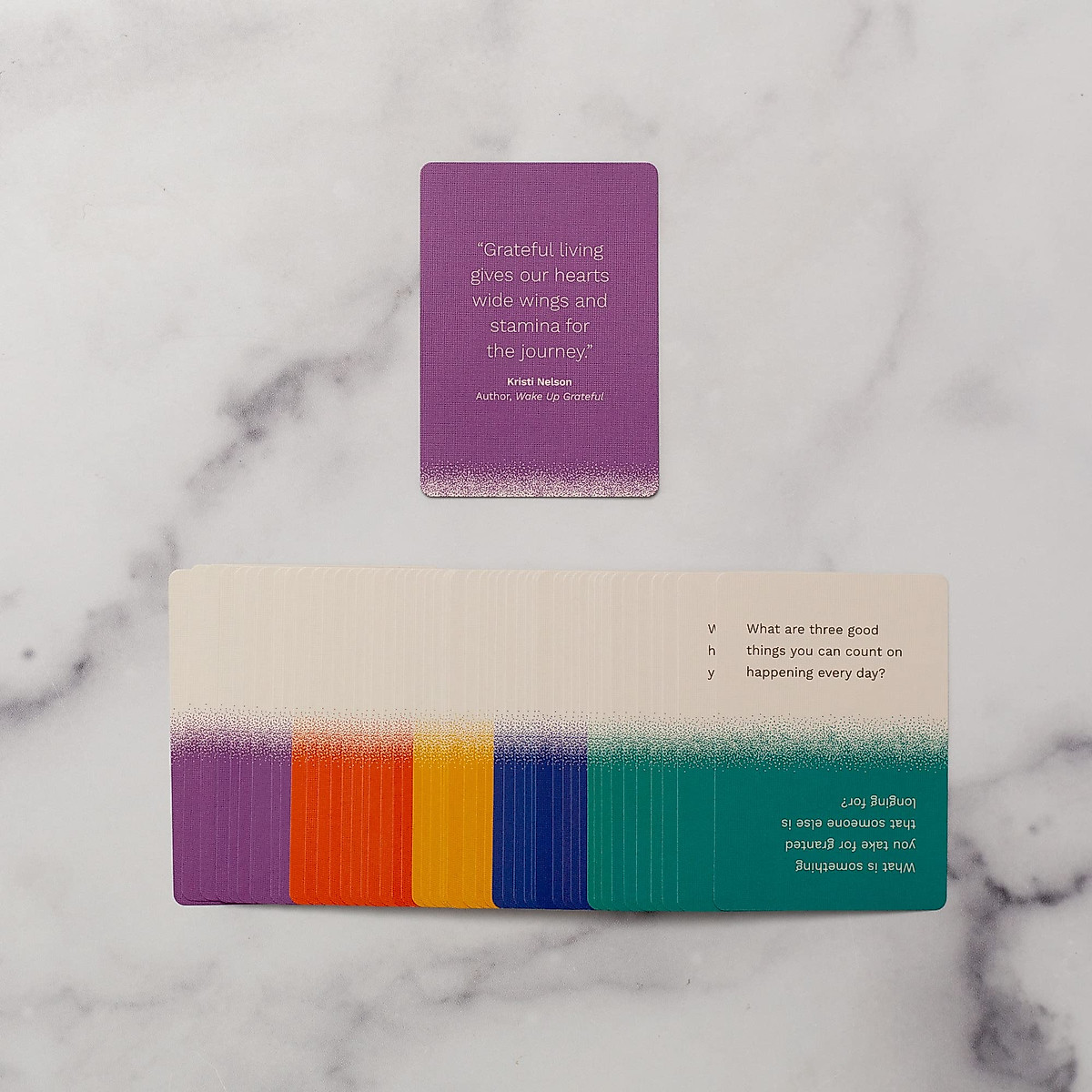 Holstee Gratitude Cards | A deck of questions to inspire grateful living