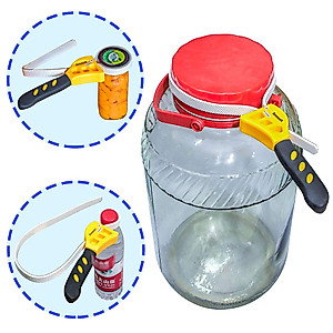 Arthritis Weak Hand Jar Opener, Easily opens 3/8" extra small and 6" extra large bottle caps, Adjustable Silicone Belt Wrench. Kitchen Spice Lids, Universal Tools for Replacing Water Filter Cartridges