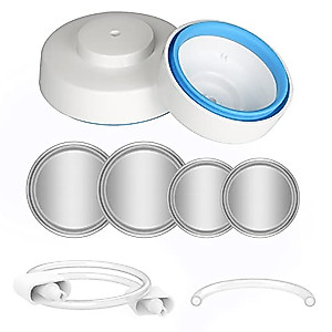 WANCHIY 1 Set Accessory for Mason Jars, Jar Sealer for Food Storage, Fit with Mason Jars and Reusable Vacuum Sealer Bags and Canning Jars, Compatible with FoodSaver Vacuum Sealer, Portable Can Sealer(Jar Sealer)