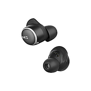 AKG N400 True Wireless Bluetooth Earphones ANC Canal Type (Black) (Renewed)