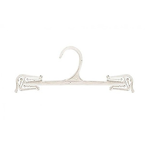 NAHANCO KM1 Economy Intimate Apparel Hanger, 10", Clear (Pack of 1000)