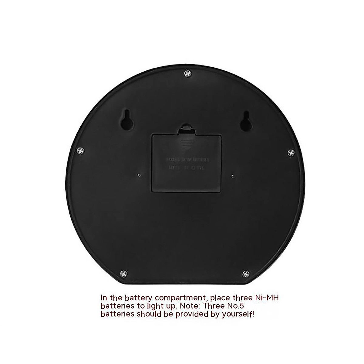 Tzou LED Flameless Fireplace Lantern,Simulation Flame Log Effect Fireplace Light,Touch Switch Tabletop Fireplace Lamp for Home Bedroom Corridor Garden Park Decoration Valentine's Day Ornament Round