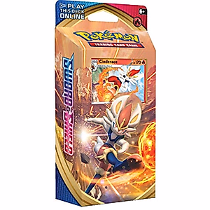 Pokemon TCG: Sword & Shield Theme Deck Featuring Cinderace