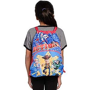 Disney Toy Story 4 Tote 15" Sling Bag Woody Buzz Bo Peep Forky Print