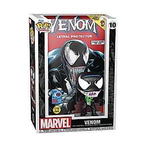 Pop! Comic Cover: Marvel Venom Lethal Protector Glow in The Dark Previews Exclusive Vinyl Figure