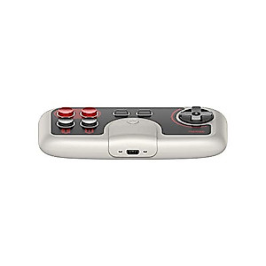 8Bitdo PCE 2.4G Wireless Gamepad for PC Engine Mini, PC Engine CoreGrafx Mini, TurboGrafx-16 Mini & Nintendo Switch (PCE Edition)