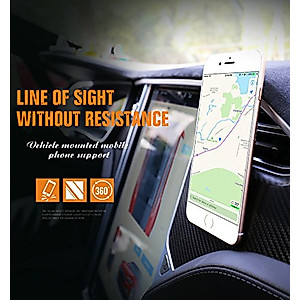 Silver Universal Magnetic Air Vent Mount for iPhone - Smartphones