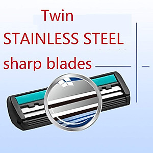 Kheoxusa Bulk Razors Disposable Individually Wrapped,Disposable Razors(100 Pack)