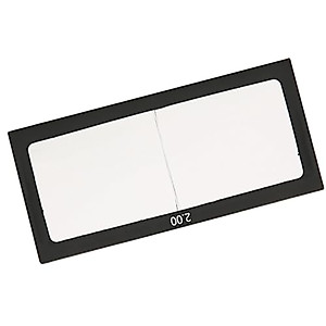 Welding Magnifying Lens Eye-Protecting Welder Accessories 1.0/1.5/2.0/2.5/3.0 Diopter Cheater Lens for Welding Helmet(2.0)