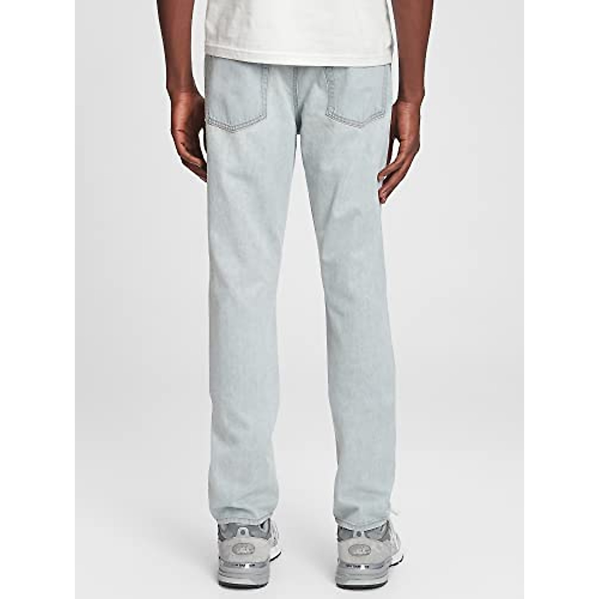 GAP Mens Slim-fit Jeans, Light Wash, 36W x 30L US